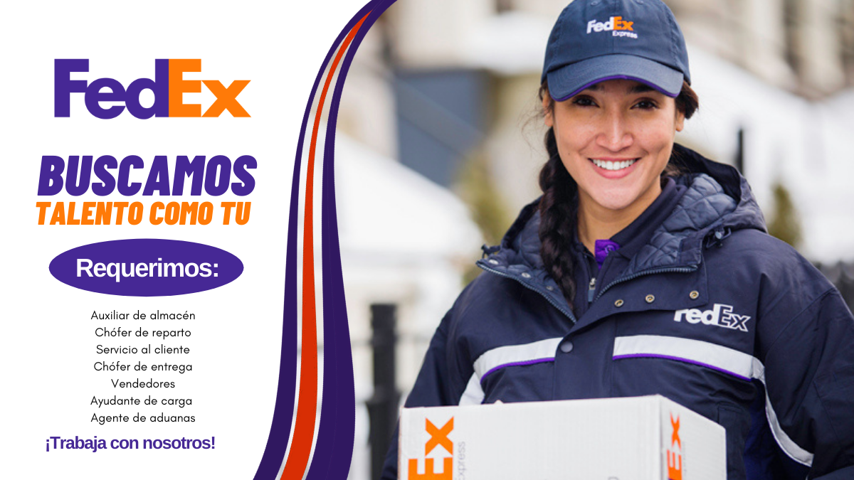FEDEX-Cuenta con vacantes disponibles - Portal de Trabajos